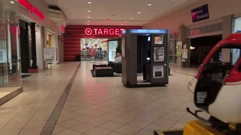Walking Inside of Markland Mall Target S... | Stock Video | Pond5