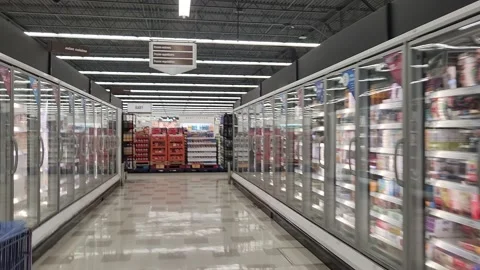 Supermarket Inside Stock Video Footage | Royalty Free Supermarket ...