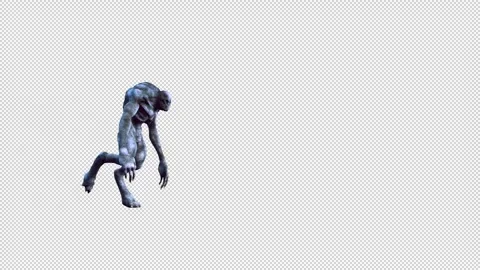 Walking monster | Stock Video | Pond5