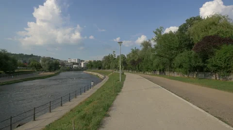 Somesul Mic River Stock Footage ~ Royalty Free Stock Videos | Pond5