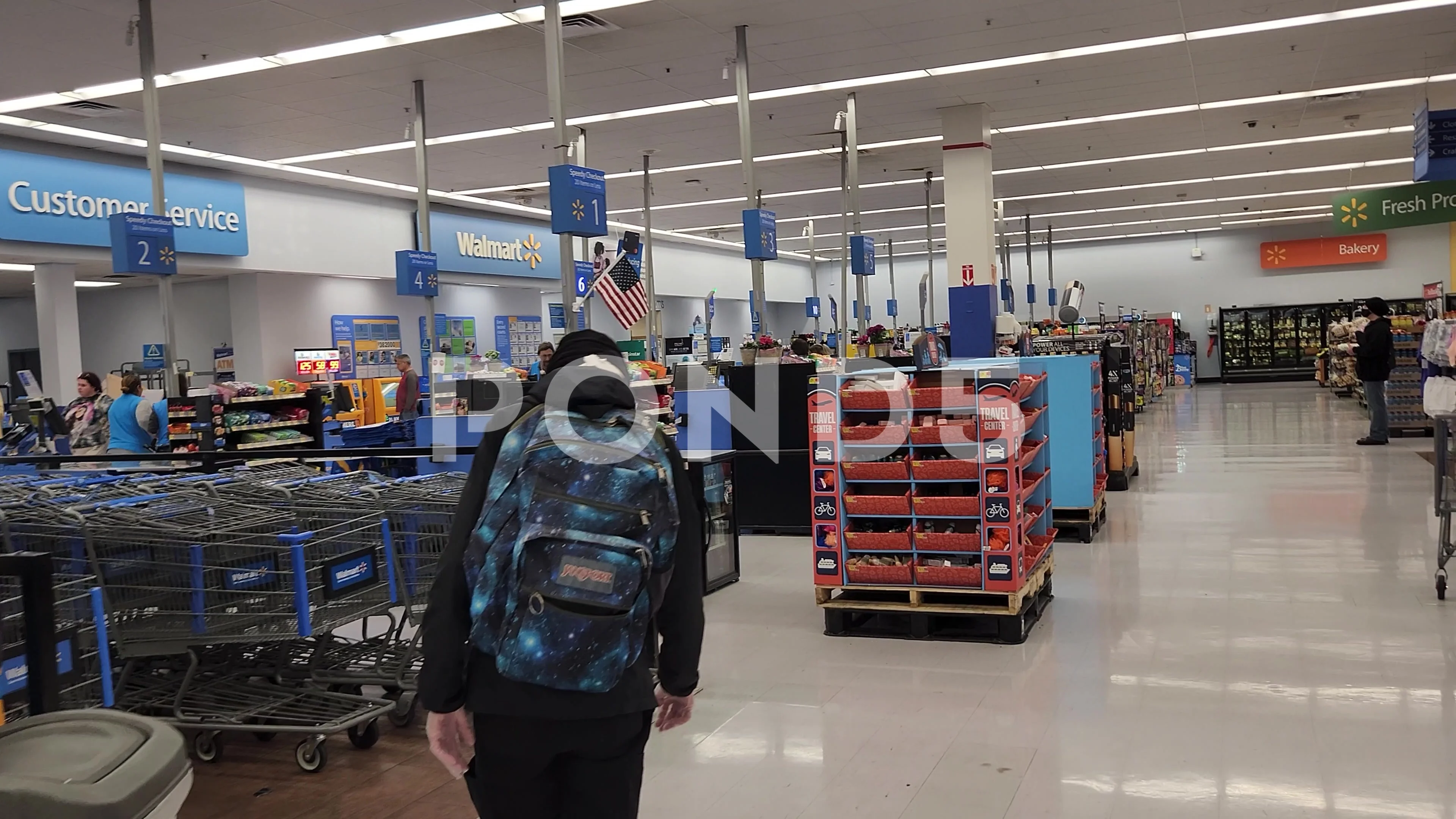 Walmart Checkout Lines