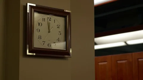 Clock Room Stock Footage ~ Royalty Free Stock Videos | Pond5