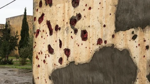 Bullet Hole Wall Stock Videos – Royalty-Free HD & 4K Videos | Pond5
