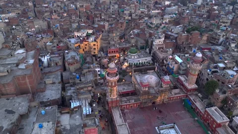 Walled City Lahore Stock Video Footage | Royalty Free Walled City ...