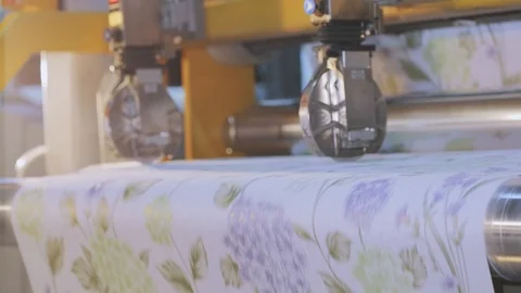 Wallpaper production, wallpaper producti... | Stock Video | Pond5