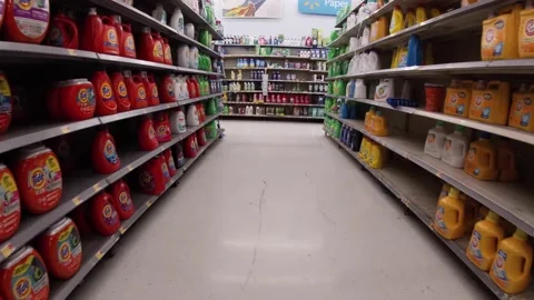 Retail Aisle Stock Footage ~ Royalty Free Stock Videos | Pond5