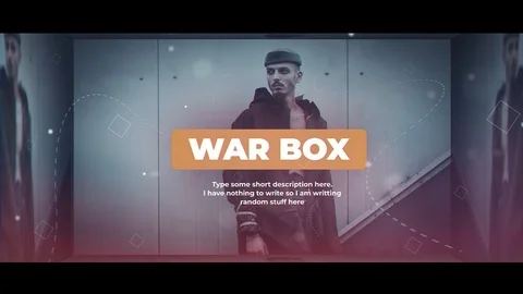War Box ~ After Effects Project ~ AE #104074634 | Pond5