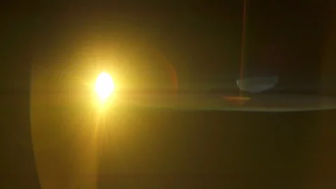 The warm light on the dark background. a... | Stock Video | Pond5