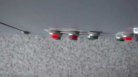 Warning light of Electrical panel on the... | Stock Video | Pond5