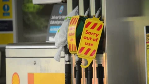 Petrol Station Sign Stock Footage ~ Royalty Free Stock Videos | Pond5