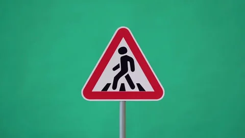 Road Safety Signs Stock Footage ~ Royalty Free Stock Videos | Pond5