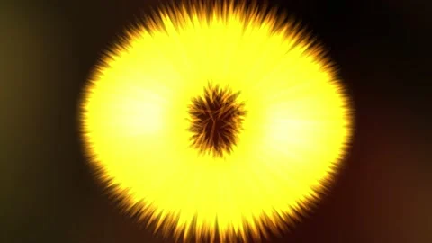 Warp pool light leak fire eye animation ... | Stock Video | Pond5