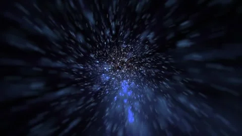 Warp Speed Galaxy Stars Space Background | Stock Video | Pond5