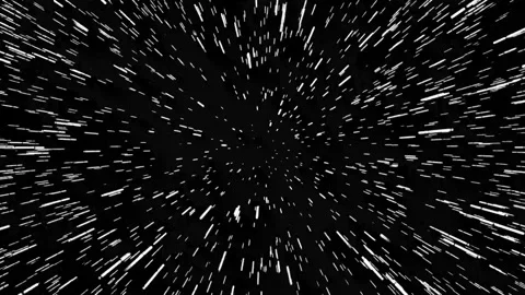 Warping stars in outer space. Stars Spac... | Stock Video | Pond5