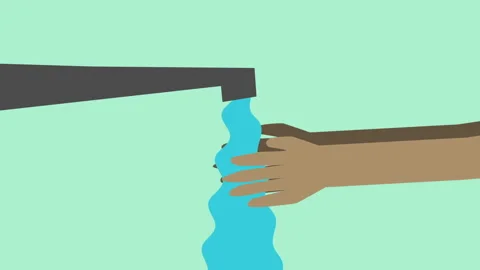 Hand Washing Cartoon Stock Video Footage | Royalty Free Hand Washing ...