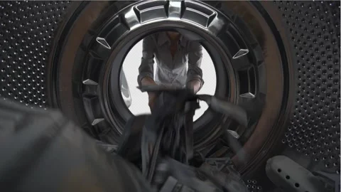 Washing Machine Green Screen Dollar | Stock Video | Pond5