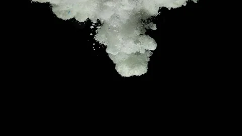 Washing Powder Pouring Underwater.Effect... | Stock Video | Pond5
