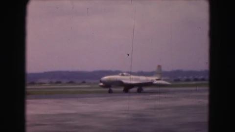 WASHINGTON DC-1975: A Plane Leaving The ... | Stock Video | Pond5