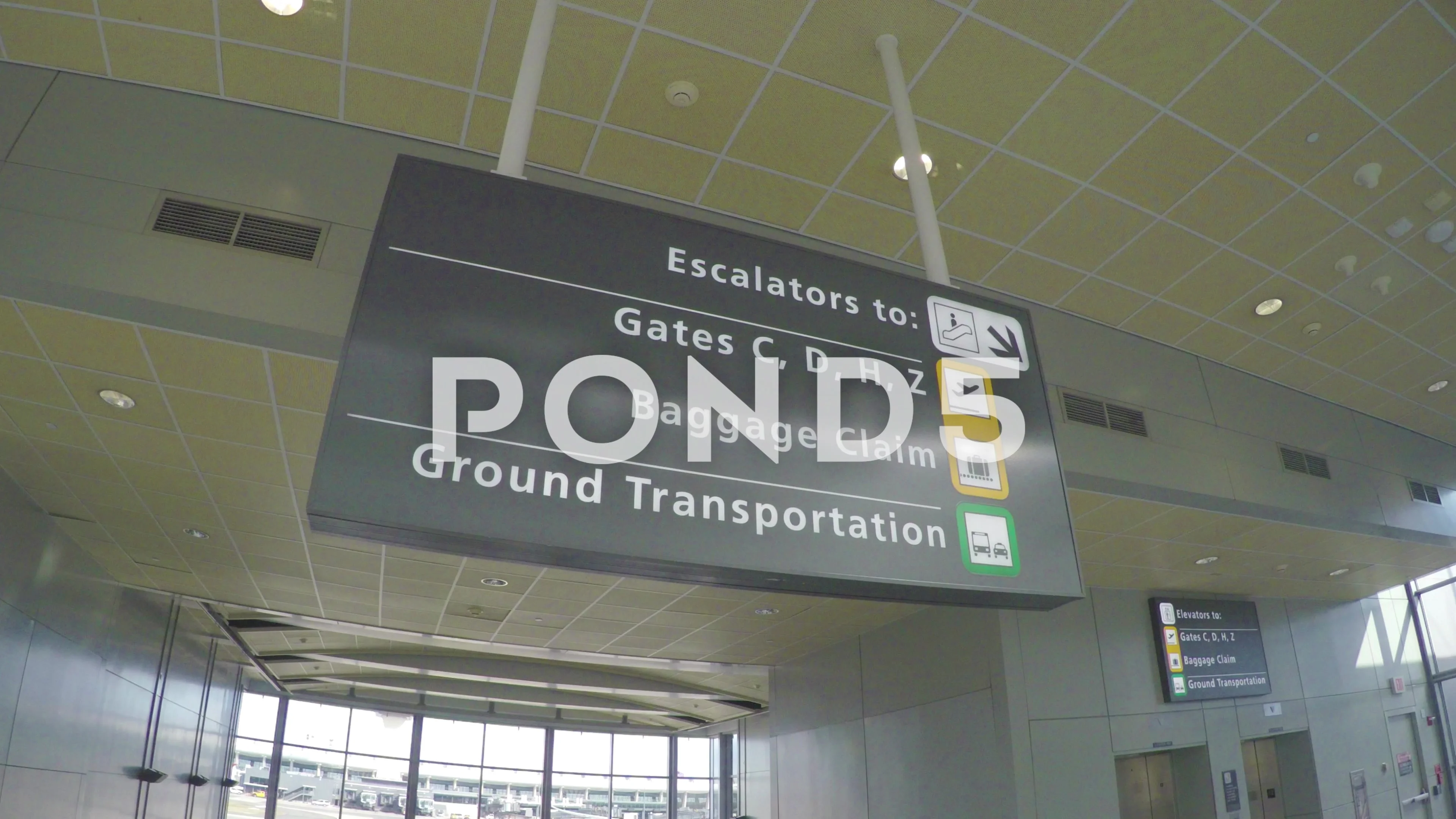 Dulles International Airport Sign Dulles International Airport