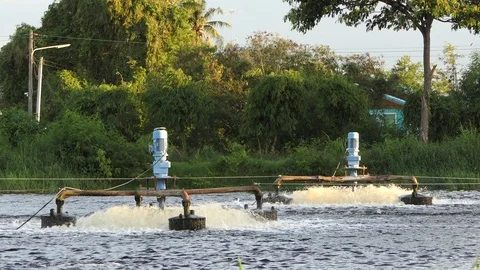 Waste water flow to sewer from industry. | Stock Video | Pond5