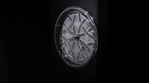 Watch exhibited at Chanel booth at Basel... | Stock Video | Pond5