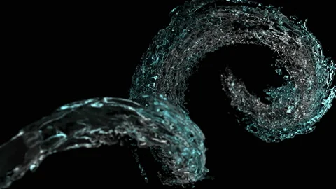 Water. Animated Liquid with alpha channe... | Stock Video | Pond5