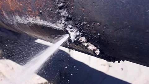 Water Pipe Broke Stock Videos – Royalty-Free HD & 4K Videos | Pond5