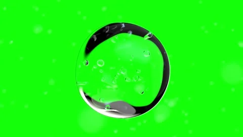 Water bubble Animation Seamless loop on ... | Stock Video | Pond5