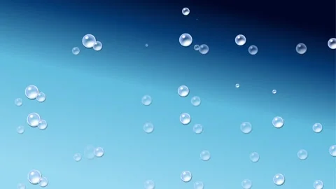 water bubbles background and 2d animatio... | Stock Video | Pond5