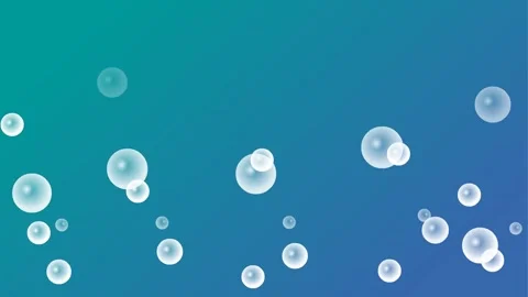 water bubbles background and 2d animatio... | Stock Video | Pond5