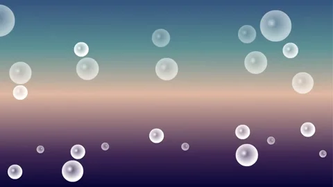 water bubbles background and 2d animatio... | Stock Video | Pond5