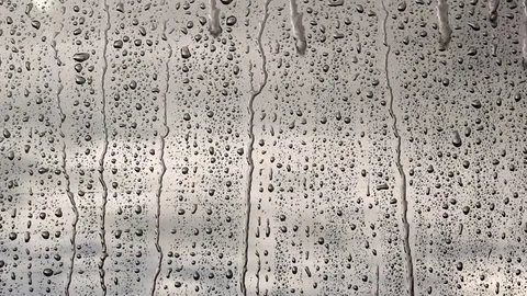 Water Dripping Down Window Stock Video Footage | Royalty Free Water ...