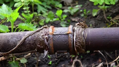 Dripping Pipe Stock Footage ~ Royalty Free Stock Videos | Pond5