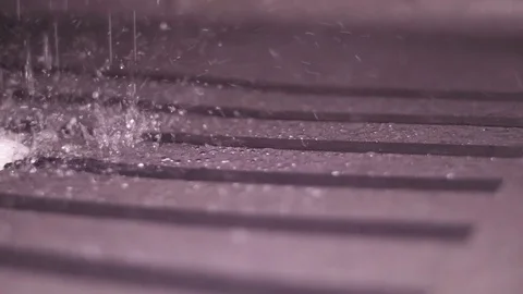 water drops falling from shower bathroom... | Stock Video | Pond5