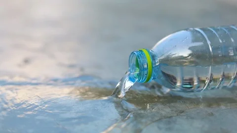 Water Drops flows onto the floor from a ... | Stock Video | Pond5