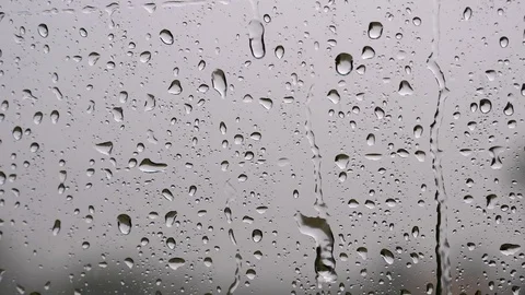 Rain On Window Stock Footage ~ Royalty Free Stock Videos | Pond5