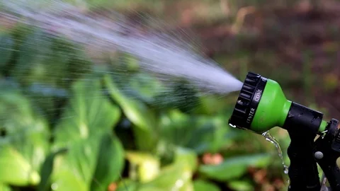 water flow from a spray bottle | Stock Video | Pond5