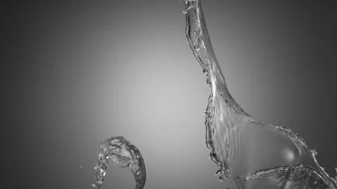 Water flow, water splash | Stock Video | Pond5