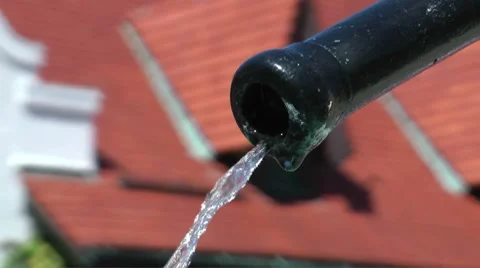 Fountain Water Drip Stock Video Footage | Royalty Free Fountain Water ...