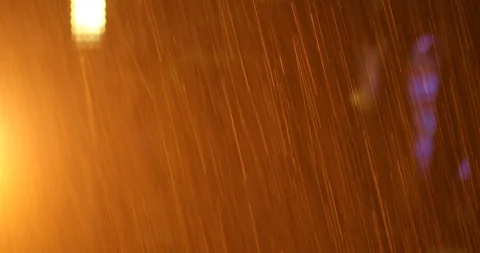 Water Fountain at Night view | Stock Video | Pond5