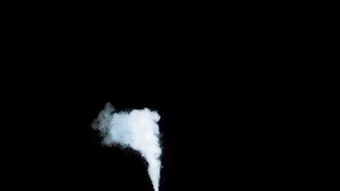 Water particle spray - linear smoke effe... | Stock Video | Pond5