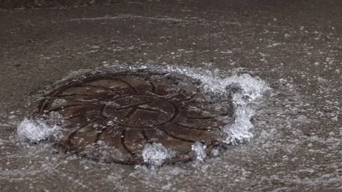 Pipe Burst Stock Video Footage | Royalty Free Pipe Burst Videos | Pond5