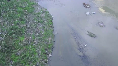 Stream Pollution Stock Footage ~ Royalty Free Stock Videos | Pond5