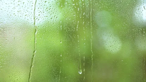 Water rainfall, vertical rain drops text... | Stock Video | Pond5