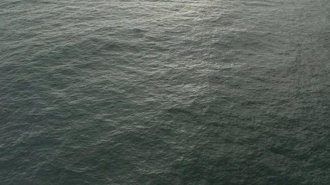 Water ripple and moving on ocean surface... | Stock Video | Pond5