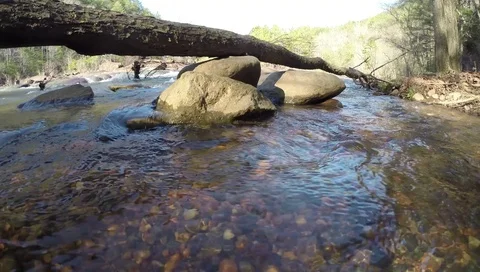 Stream River Rushing Stock Video Footage | Royalty Free Stream River ...