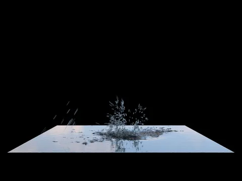 Water Ripples Alpha Stock Footage ~ Royalty Free Stock Videos | Pond5