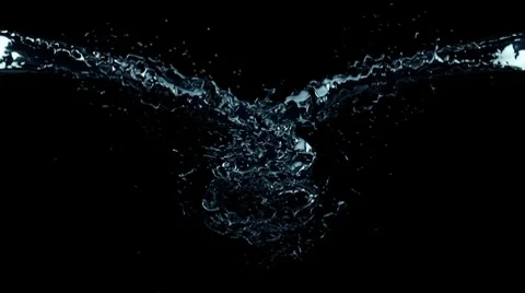 Water Splash Alpha Stock Videos – Royalty-Free HD & 4K Videos