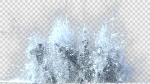 Water Splash Liquid Alpha Stock Video Footage | Royalty Free Water ...