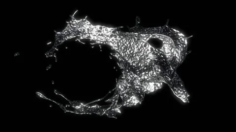 Water Ripple Alpha Matte Stock Video Footage | Royalty Free Water ...